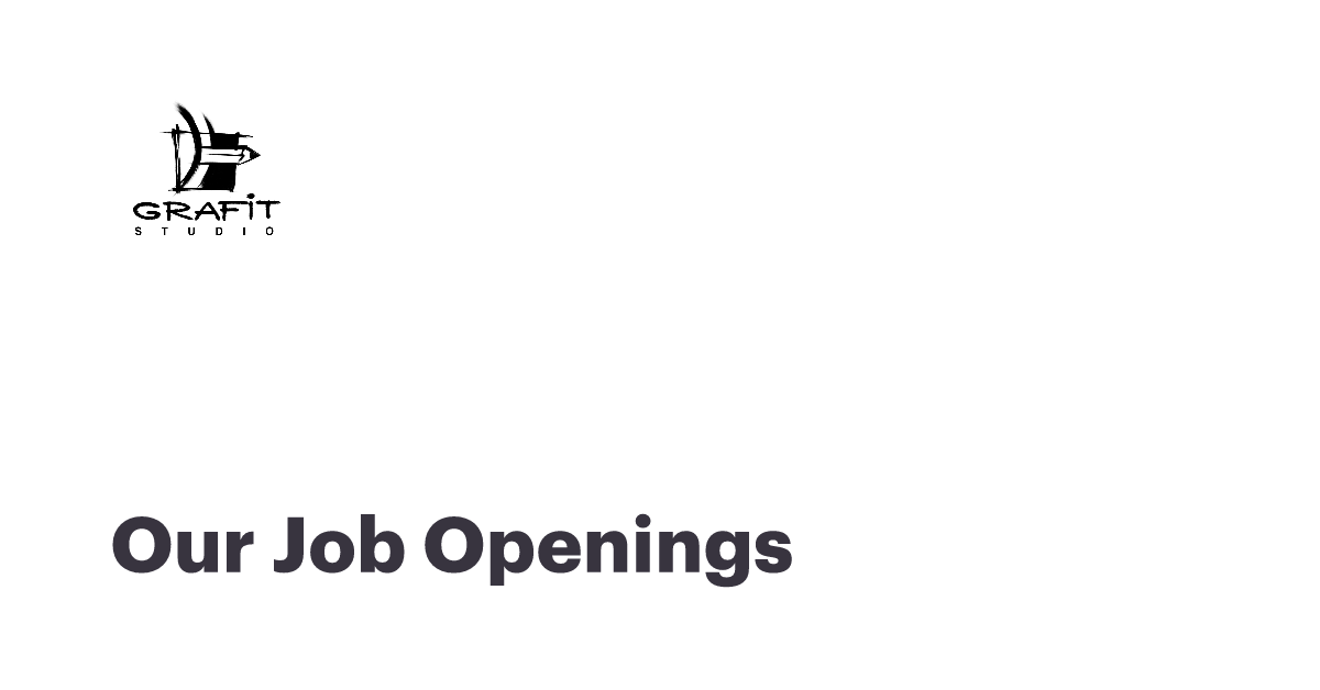 Grafit Studio Job Openings